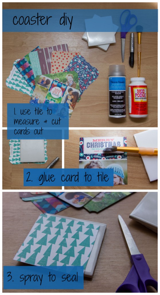 DIY Card Coasters - April Golightly