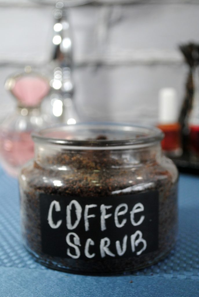Coffee Body Scrub Tutorial - April Golightly
