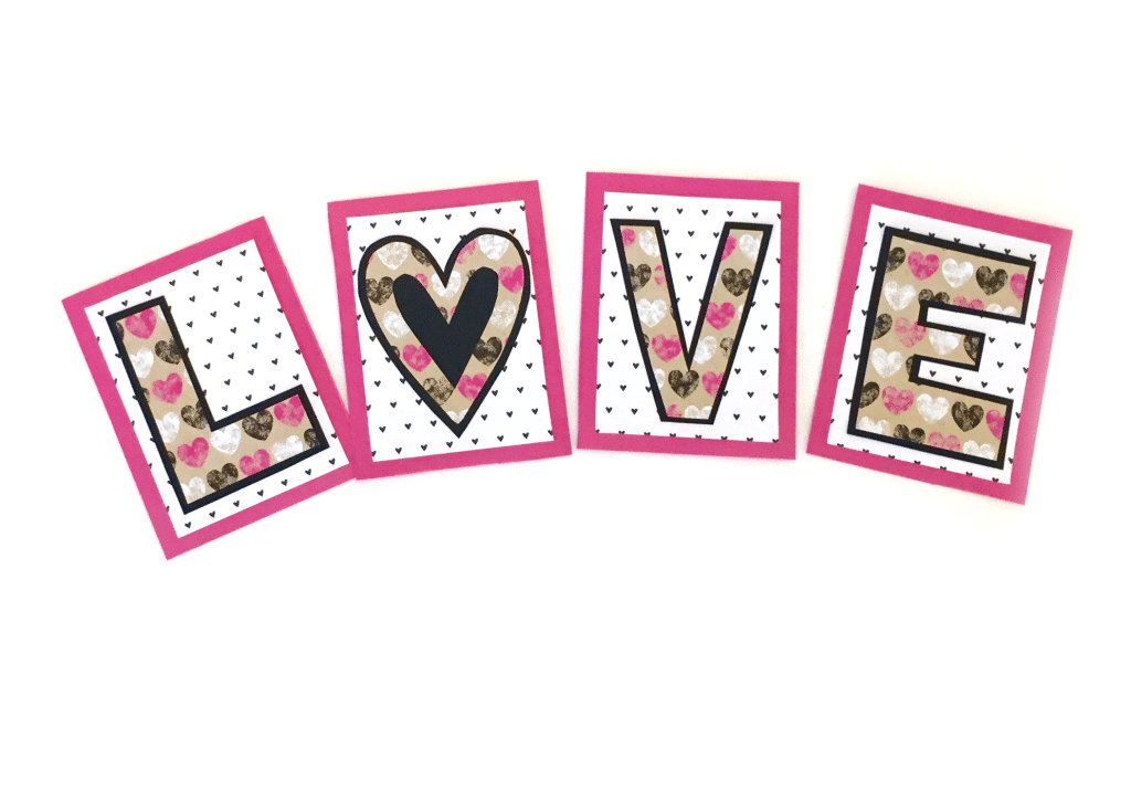 DIY Love Banner - April Golightly