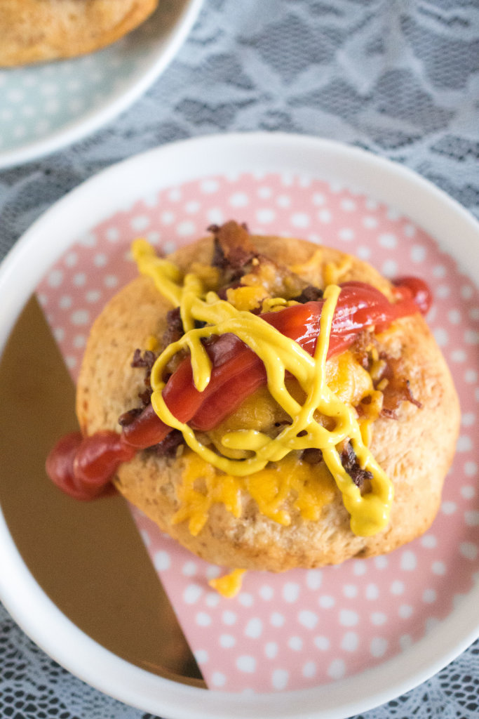 Mini Bacon Cheeseburger Pizza - April Golightly