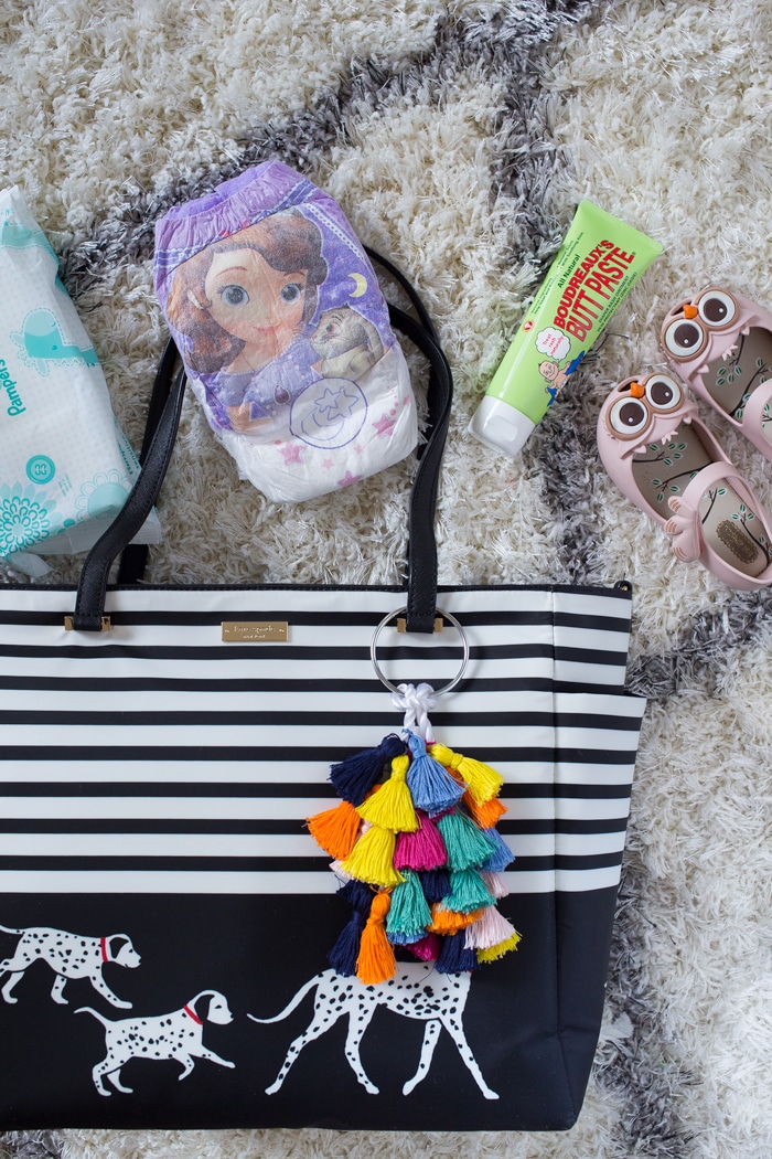 Diaper Bag Essentials & Diaper Bag Charm Tutorial - April Golightly