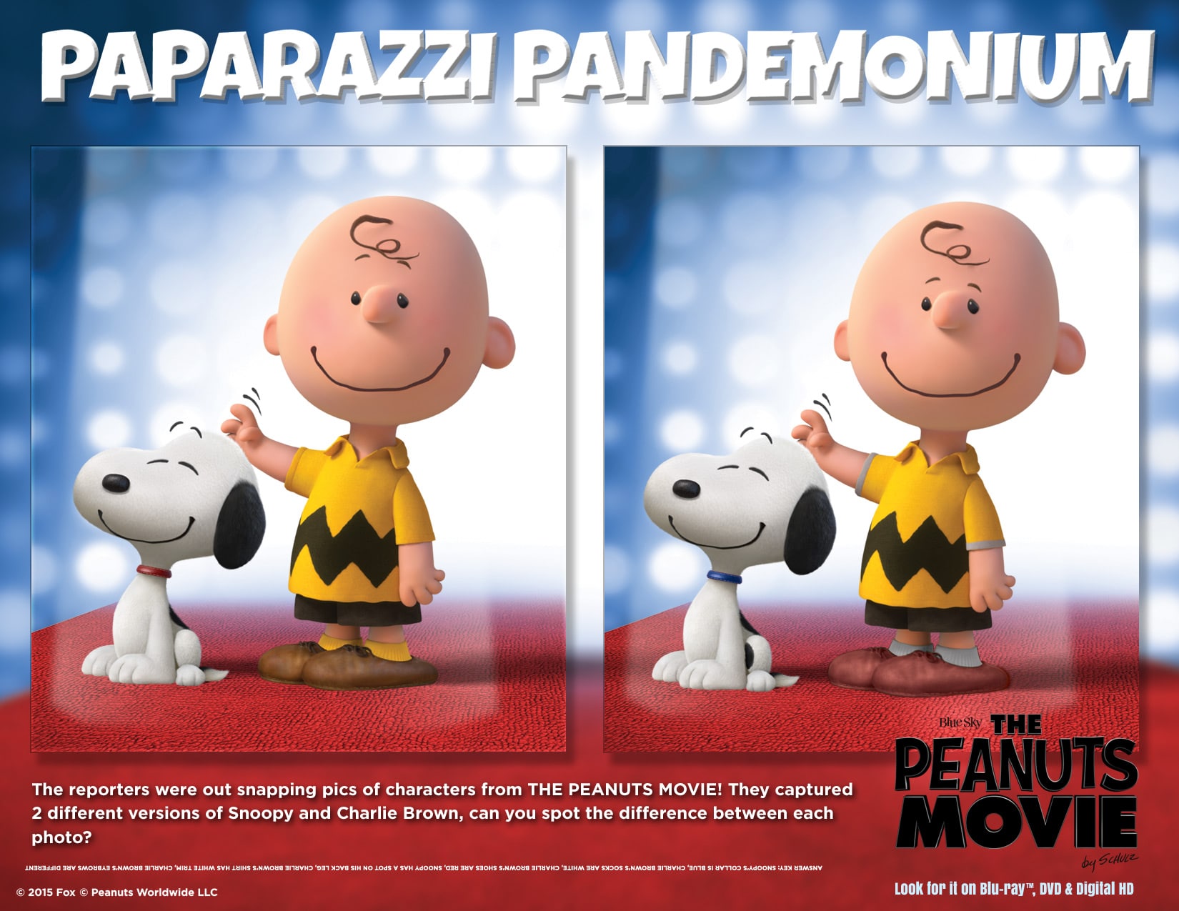 Peanuts Movie Party & Activity Sheets - April Golightly
