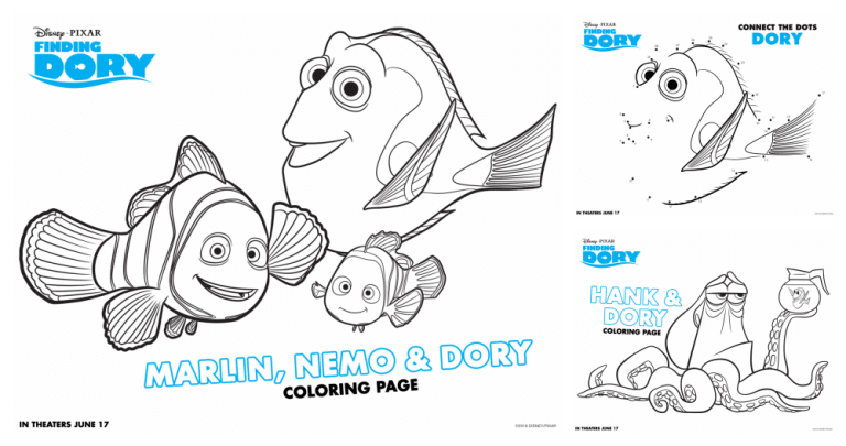 Finding Dory Party with Free Printables - April Golightly