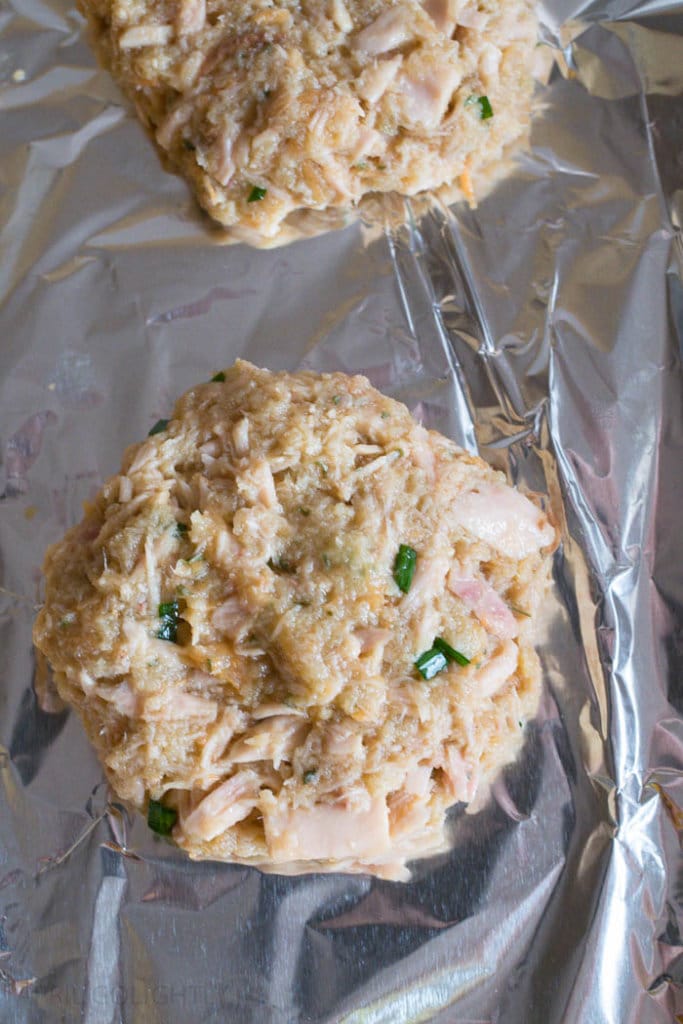 Tuna Patties with Shredded Sweet Potato - April Golightly