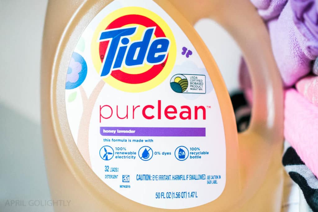 Tide PurClean - Greener Laundry with Cleaning Power - April Golightly