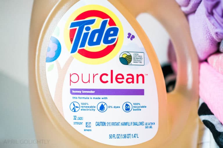 Tide PurClean - Greener Laundry with Cleaning Power - April Golightly