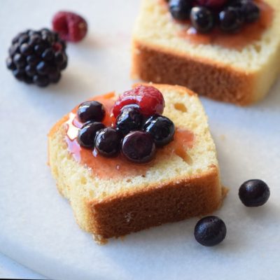 Blueberry & Strawberry Shortcake Bars - April Golightly