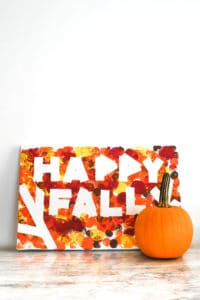 Fall Canvas Painting - Easy DIY Home Decor on Canvas