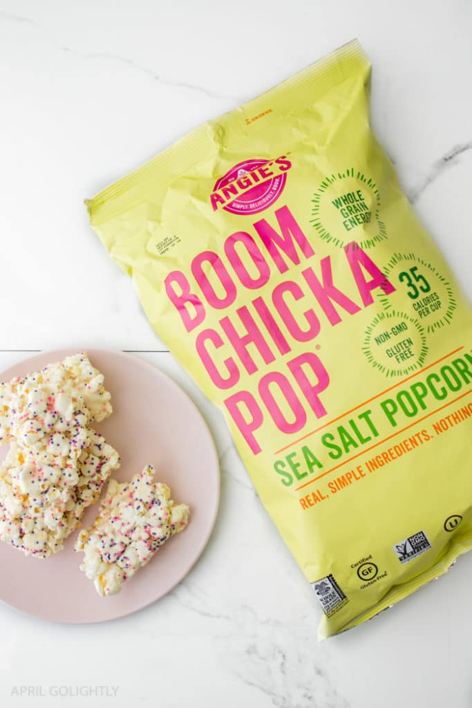 Angie's BOOMCHICKAPOP Popcorn Balls Recipe - April Golightly