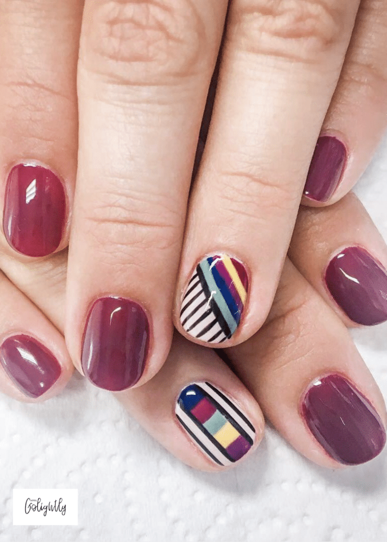 18 Fall Nail Designs and Colors - 2018 - April Golightly
