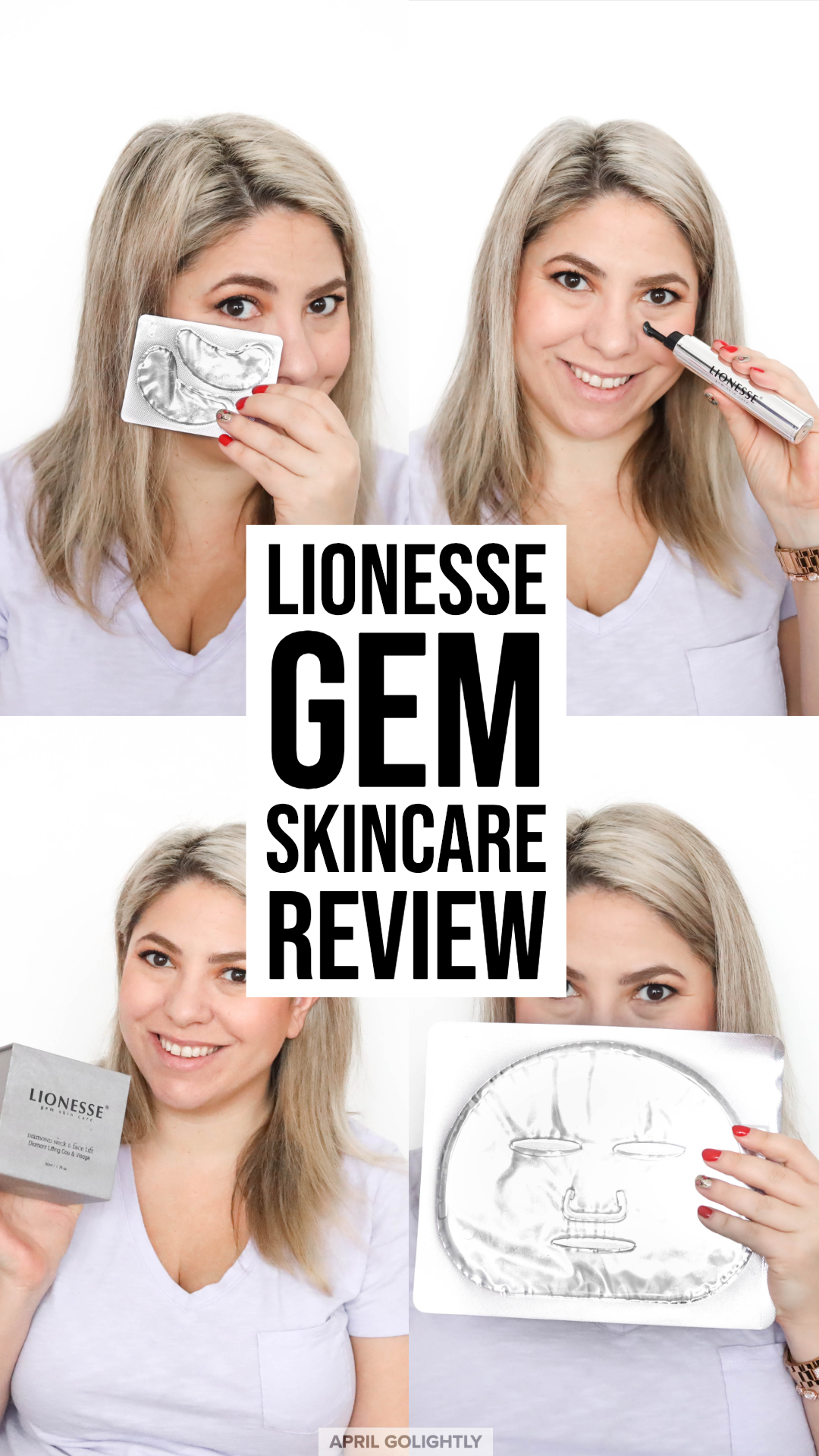 Lionesse Gem Skin Care Review - April Golightly