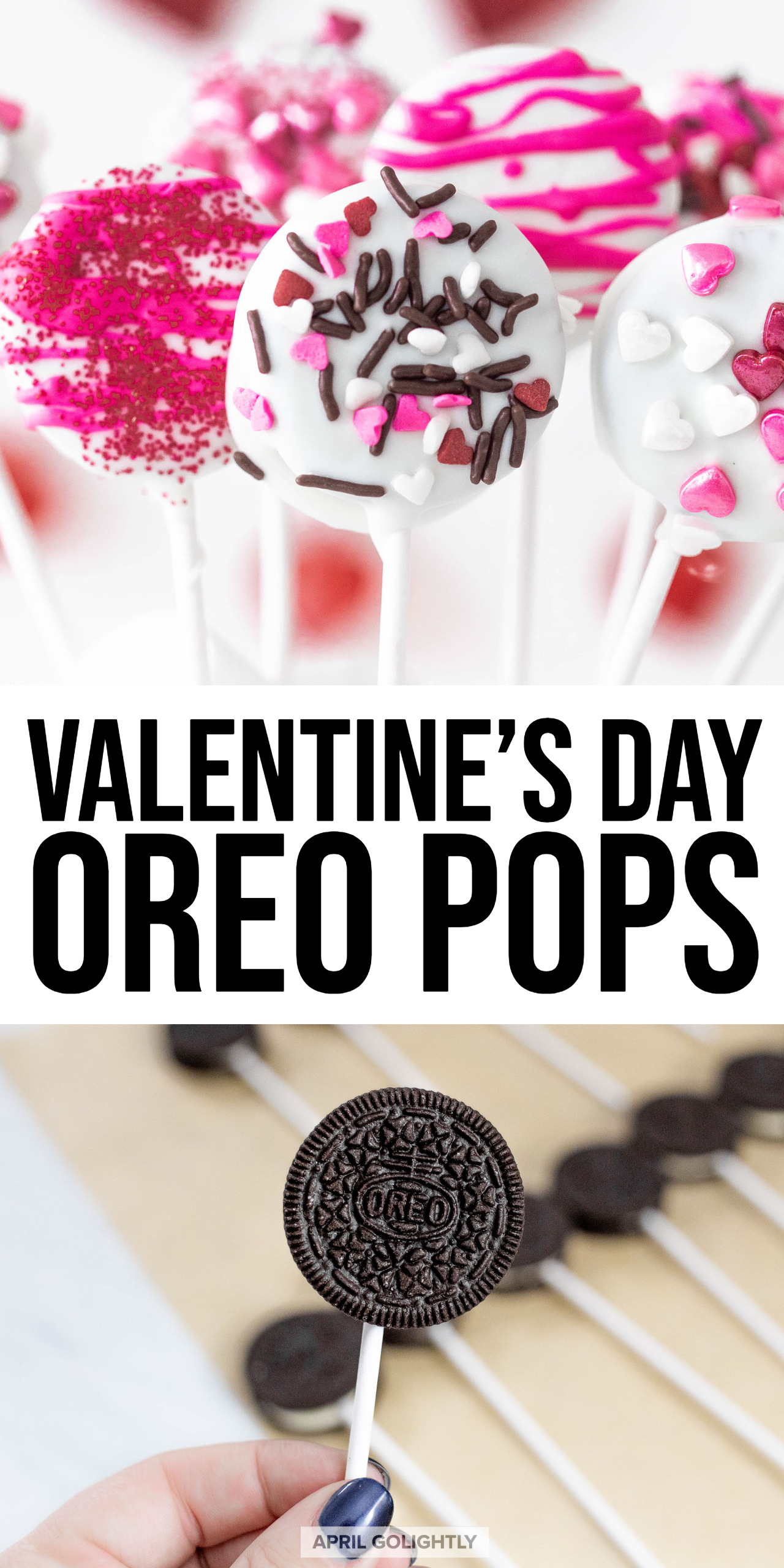 Easy Valentine's Day Oreo Pops - DIY Gift Ideas Included
