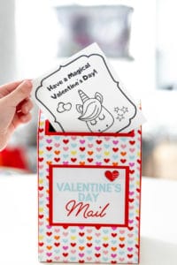 Unicorn Valentines Cards - FREE Printables - Kids Crafts - April Golightly