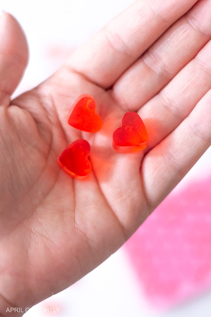 Valentine Heart Gummy Recipe - April Golightly