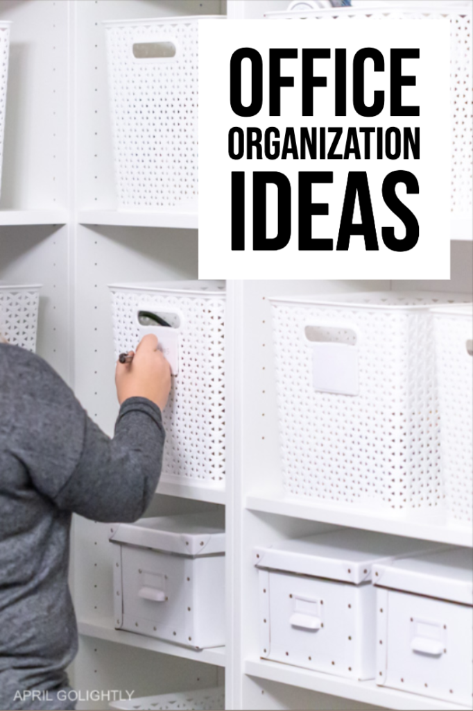 10+ HOME Office Organization Ideas