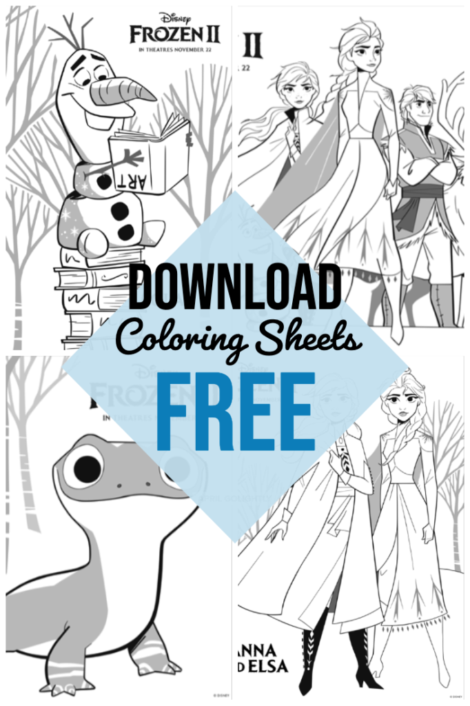 Frozen 2 Coloring Pages - April Golightly