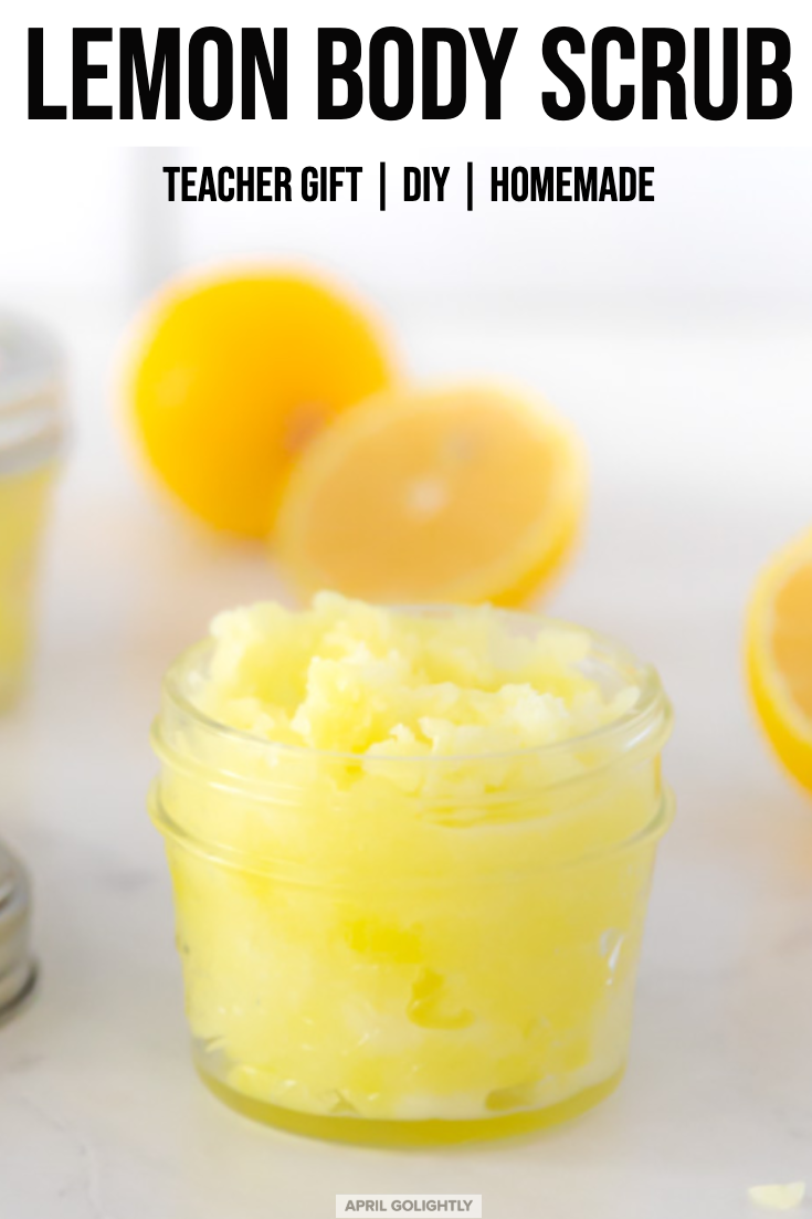 Uplifting Lemon Body Scrub - April Golightly