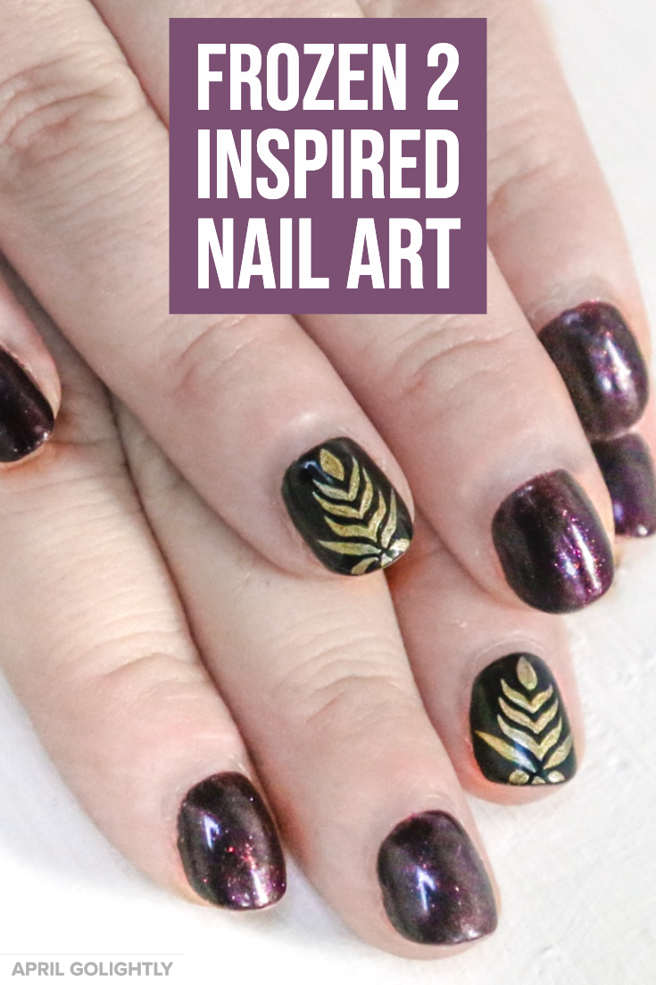 Frozen 2 Nail Art & Designs - April Golightly