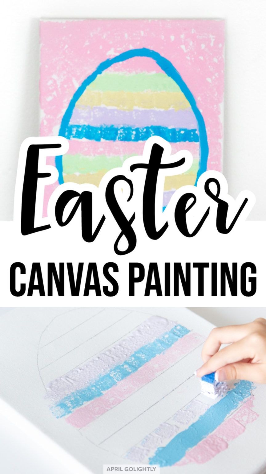Easter Canvas Painting - April Golightly