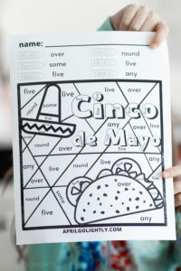 Cinco de Mayo Coloring Pages