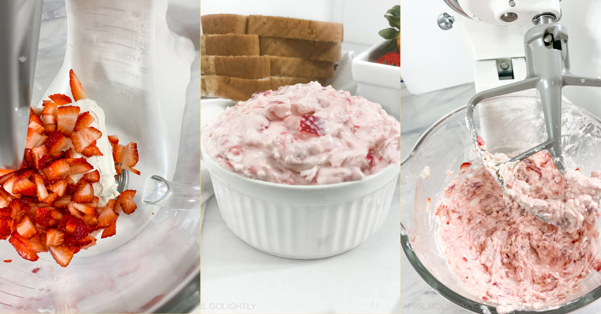 Strawberry Cream Cheese Recipe - Spread & Dip