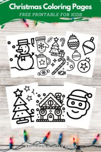 10+ Christmas Coloring Pages Free Printables
