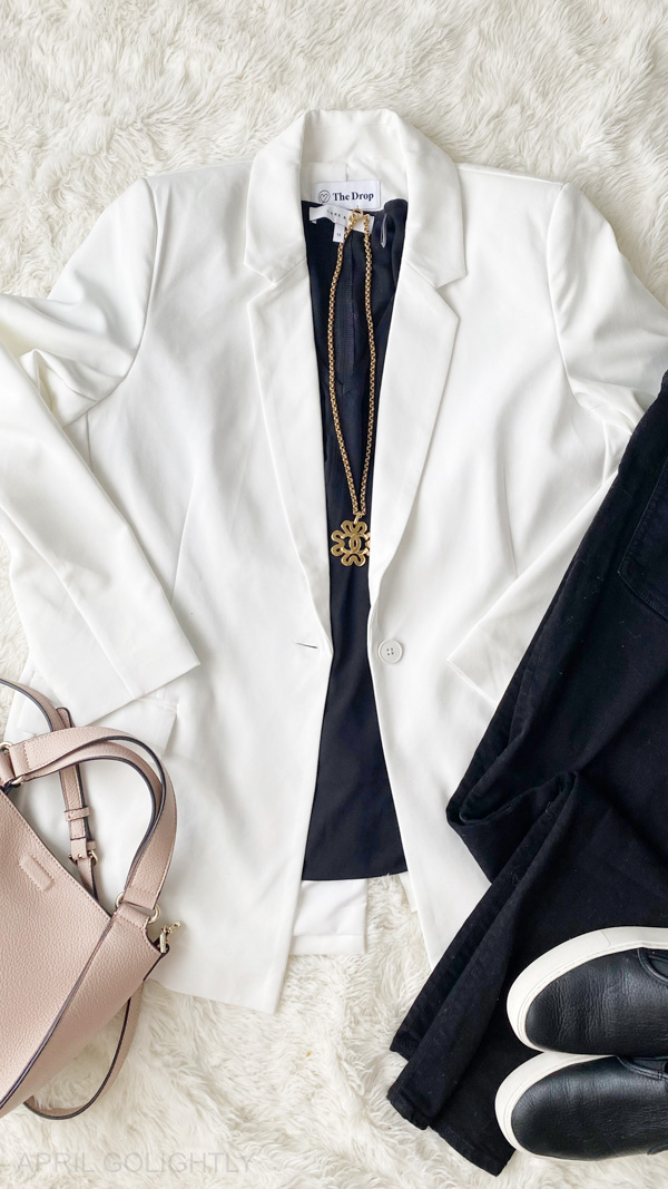 10+ White Blazer Outfits - April Golightly